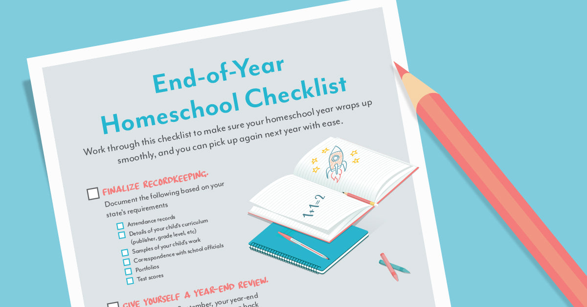 End-of-Year Homeschool Checklist – AOP Christian Homeschooling