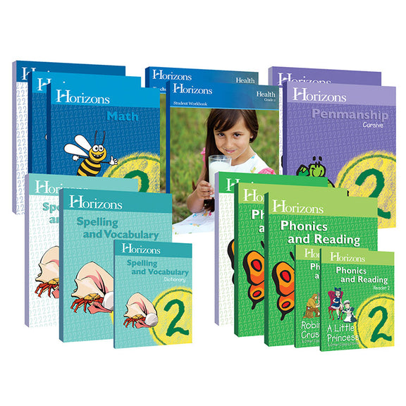 Horizons Homeschool Curriculum | Complete Grade Set | 2nd Grade