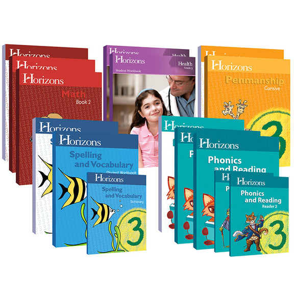 Horizons Homeschool Curriculum | Complete Grade Set | 3rd Grade
