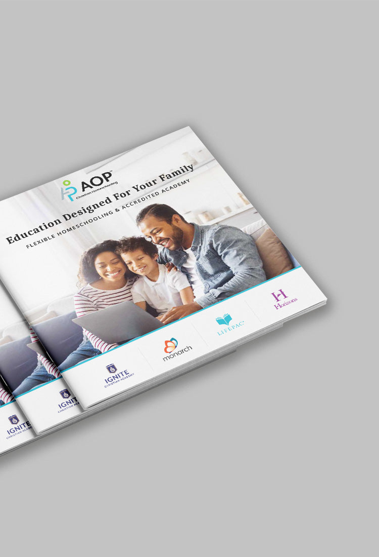 AOP Course Brochure | AOP Christian Homeschooling
