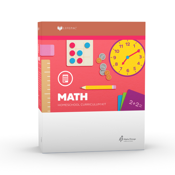 LIFEPAC® Christian Homeschool | Math Box Set | 2nd Grade
